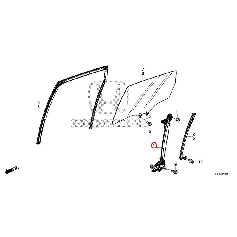 [NEW] JDM HONDA FIT GK5 2016 Rear Door Glass/Regulator GENUINE OEM – JDM Yamato