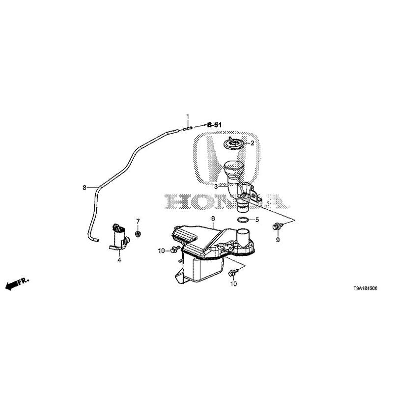 [NEW] JDM HONDA GRACE GM6 2017 Windshield Washer (1) GENUINE OEM – JDM Yamato