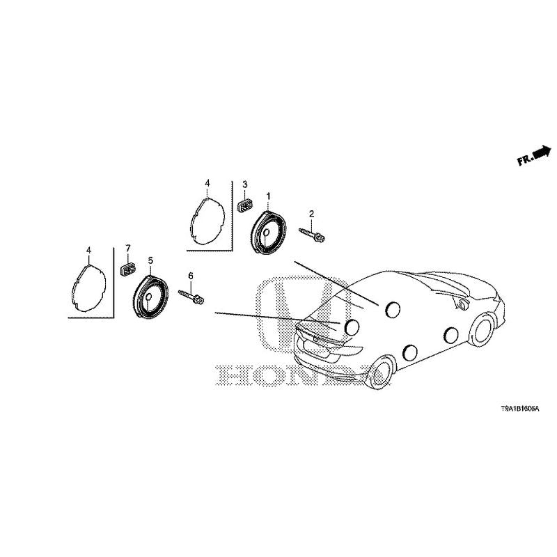 [NEW] JDM HONDA GRACE GM6 2017 Speakers GENUINE OEM – JDM Yamato