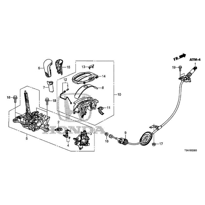 [NEW] JDM HONDA GRACE GM6 2017 Select Lever GENUINE OEM – JDM Yamato