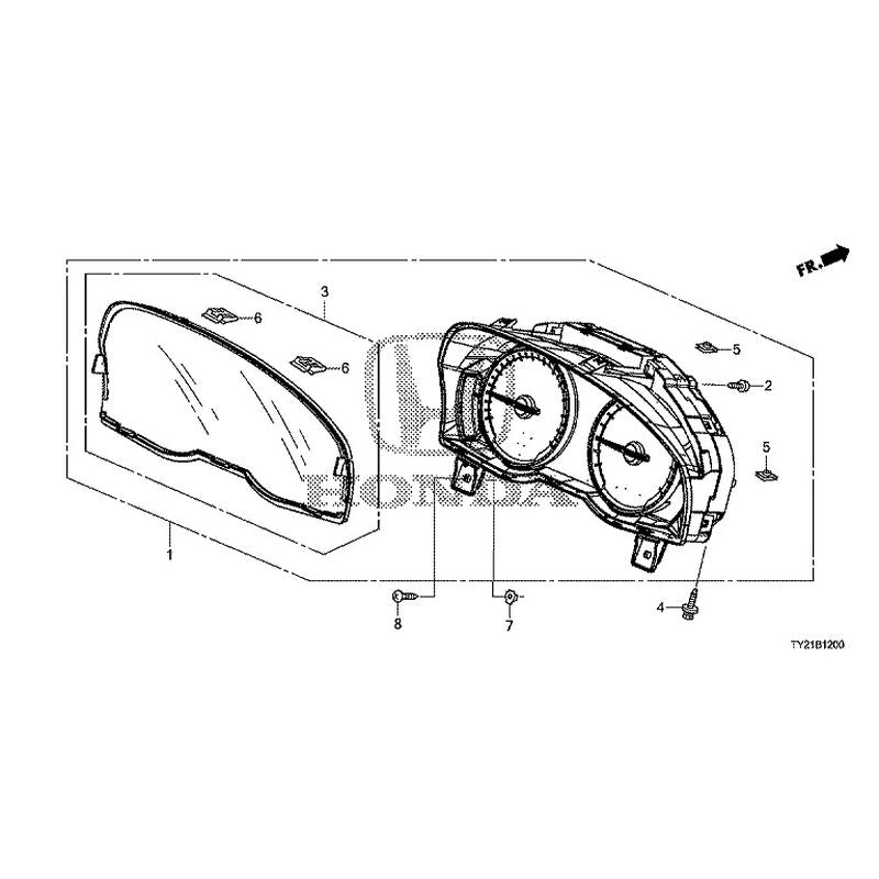 [NEW] JDM HONDA LEGEND HYBRID KC2 2018 Meter (1) GENUINE OEM – JDM Yamato