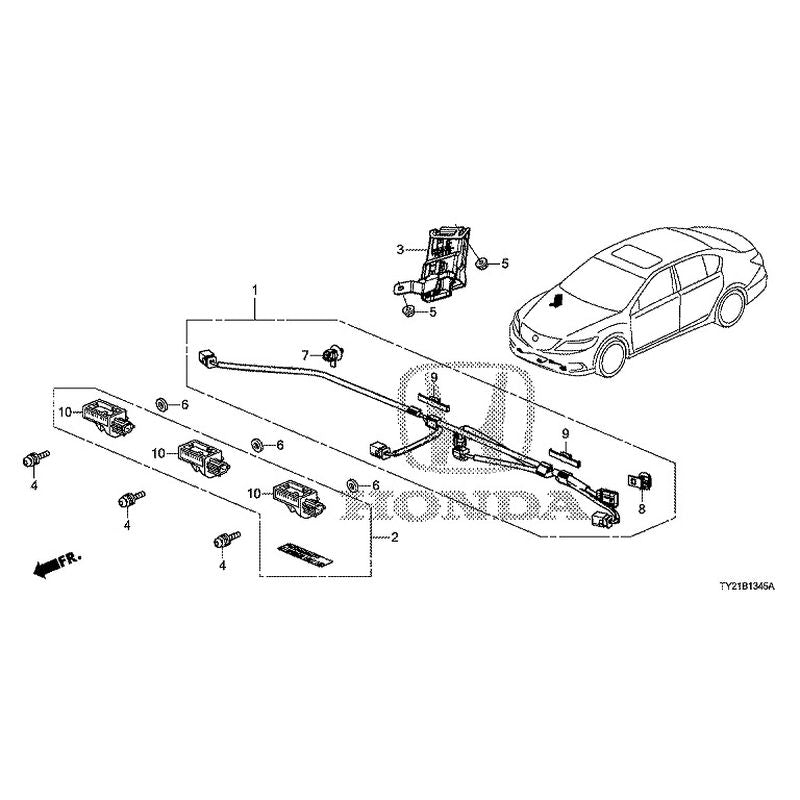 [NEW] JDM HONDA LEGEND HYBRID KC2 2018 Pop-Up Hood Sensor GENUINE OEM – JDM Yamato