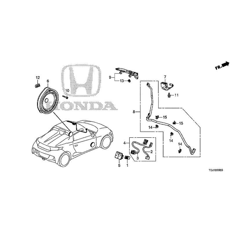 [NEW] JDM HONDA S660 JW5 2020 Antenna/Speakers GENUINE OEM – JDM Yamato