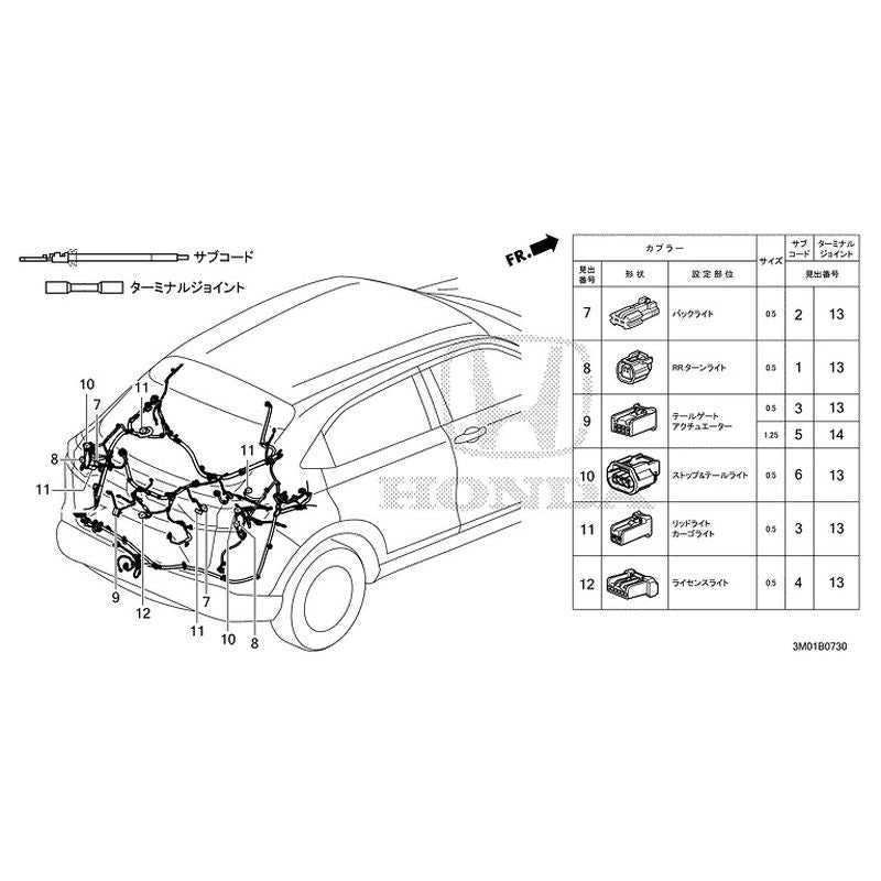 [NEW] JDM HONDA VEZEL RV3 2021 Electrical Connector (Rear) GENUINE OEM – JDM Yamato