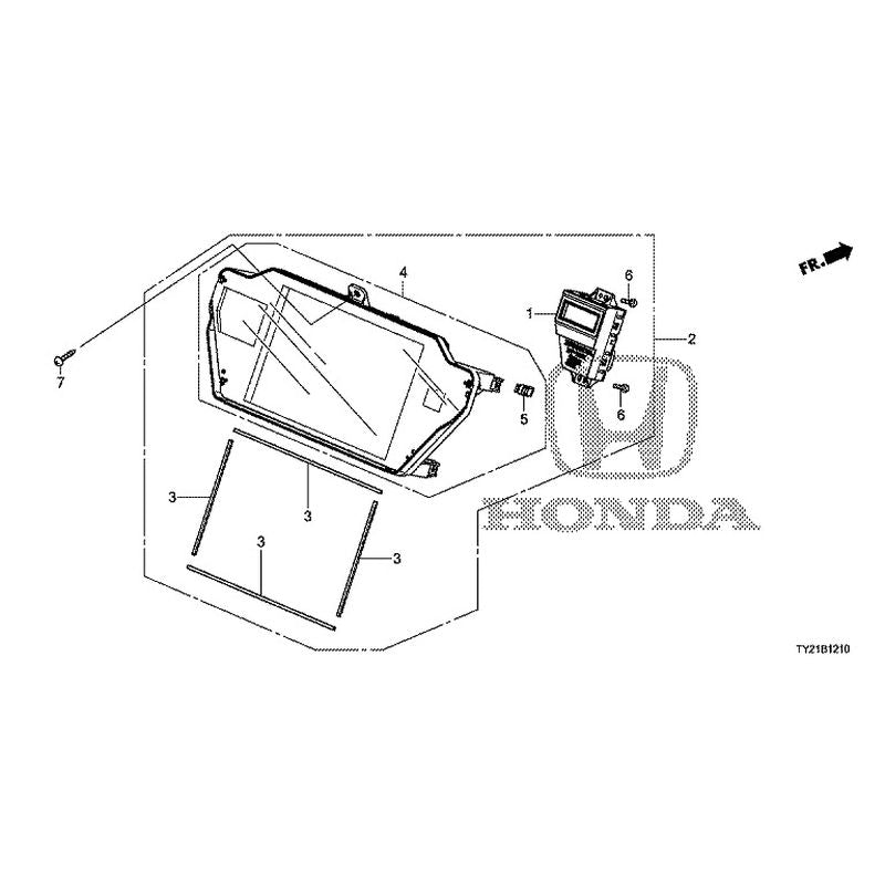 [NEW] JDM HONDA LEGEND HYBRID KC2 2020 Center Display (1) GENUINE OEM – JDM Yamato