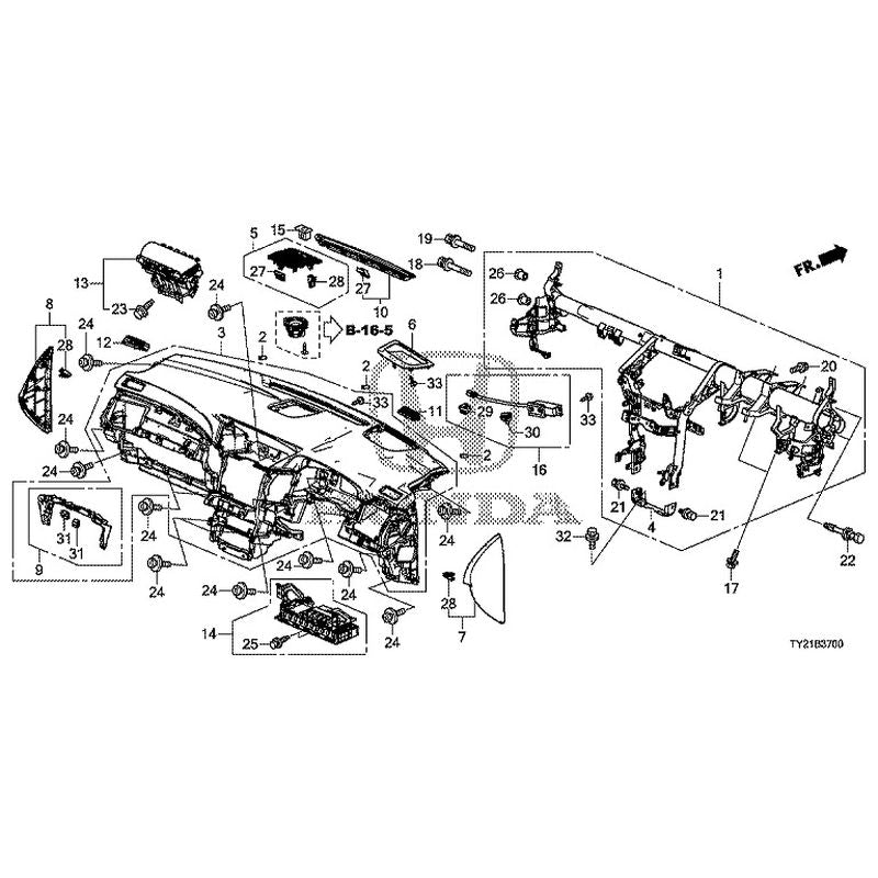 [NEW] JDM HONDA LEGEND HYBRID KC2 2020 Instrument panel GENUINE OEM – JDM Yamato