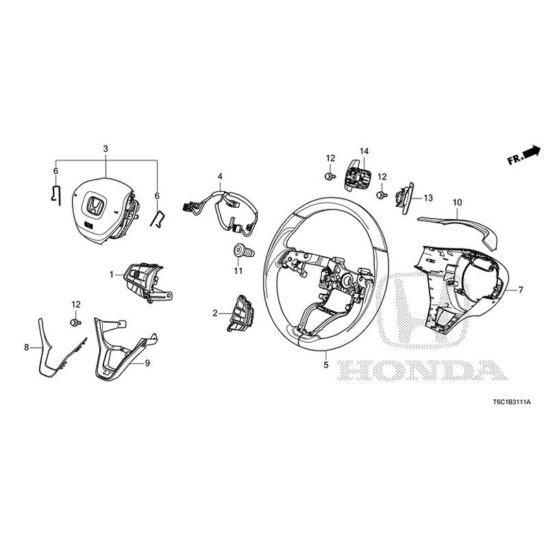 [NEW] JDM HONDA ODYSSEY e:HEV RC5 2024 Steering wheel (SRS) (RC4-130/R – JDM Yamato
