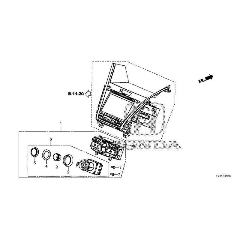 [NEW] JDM HONDA LEGEND HYBRID KC2 2016 Center Module GENUINE OEM – JDM Yamato