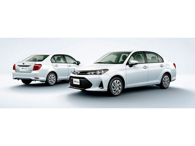 Partially improved Toyota Corolla Axio / Fielder. – JDM Yamato