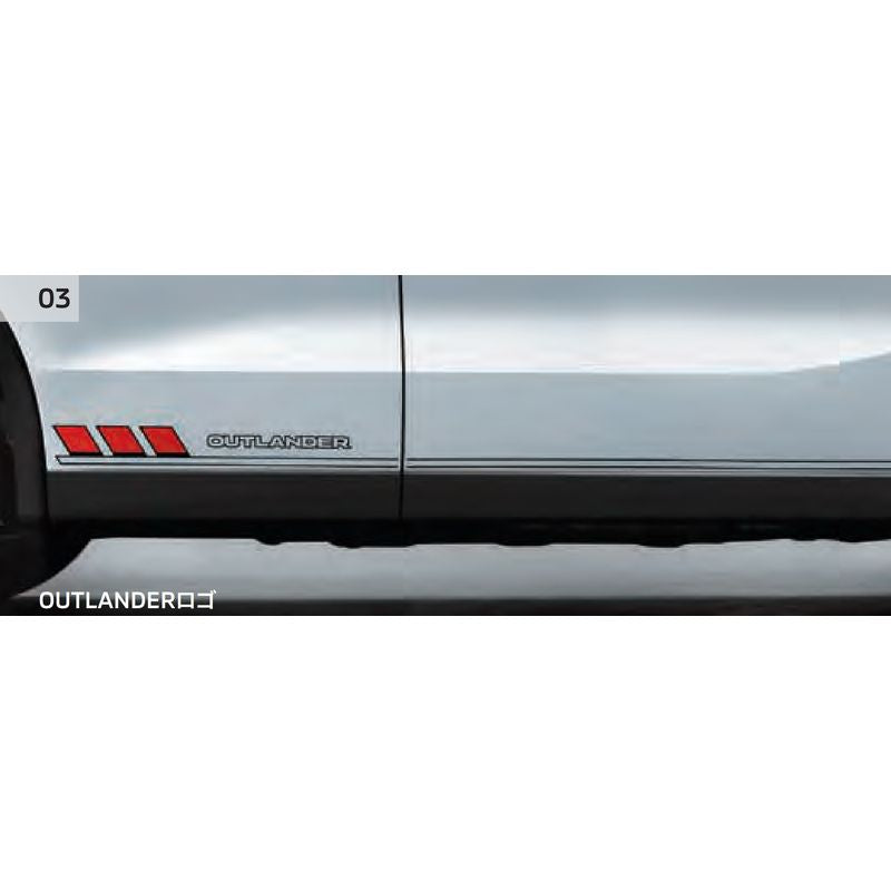 [NEW] JDM Mitsubishi OUTLANDER PHEV GN0W Side Decals Genuine OEM – JDM ...