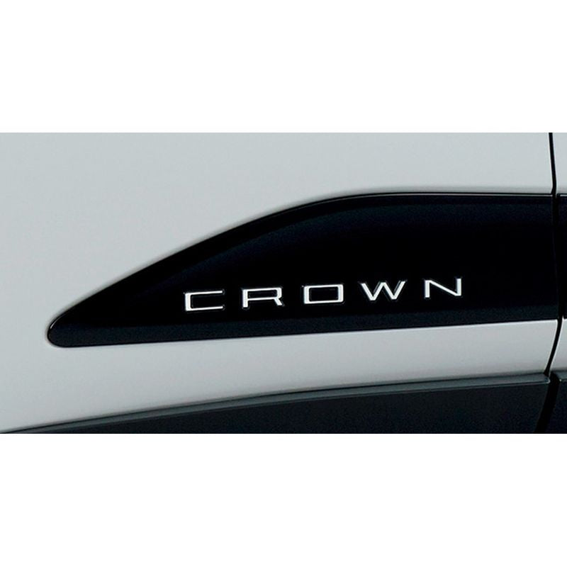 [NEW] JDM Toyota Crown CROSSOVER AZSH35/TZSH35 Side Emblem CORWN Genui ...