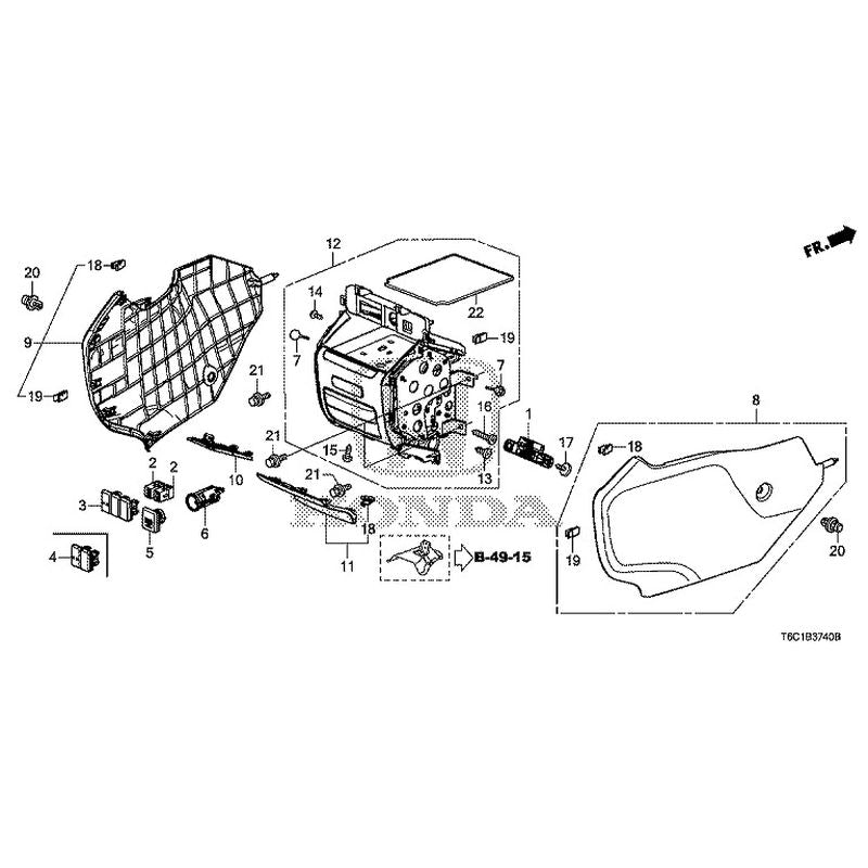 [NEW] JDM HONDA ODYSSEY e:HEV RC4 2021 Center Table GENUINE OEM – JDM ...