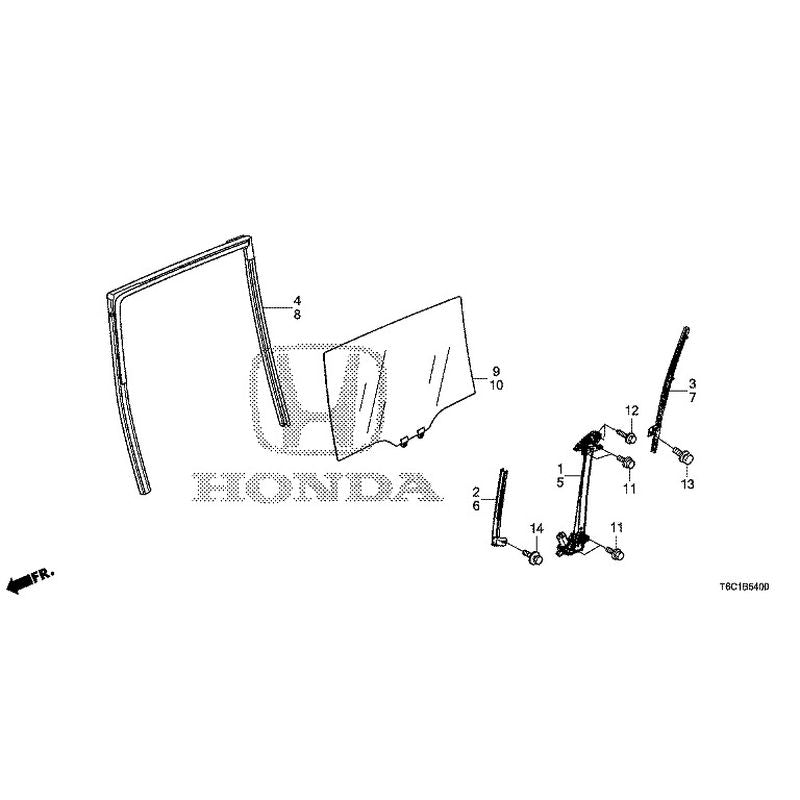 [NEW] JDM HONDA ODYSSEY e:HEV RC4 2021 Sliding Door Glass/Regulator GE ...