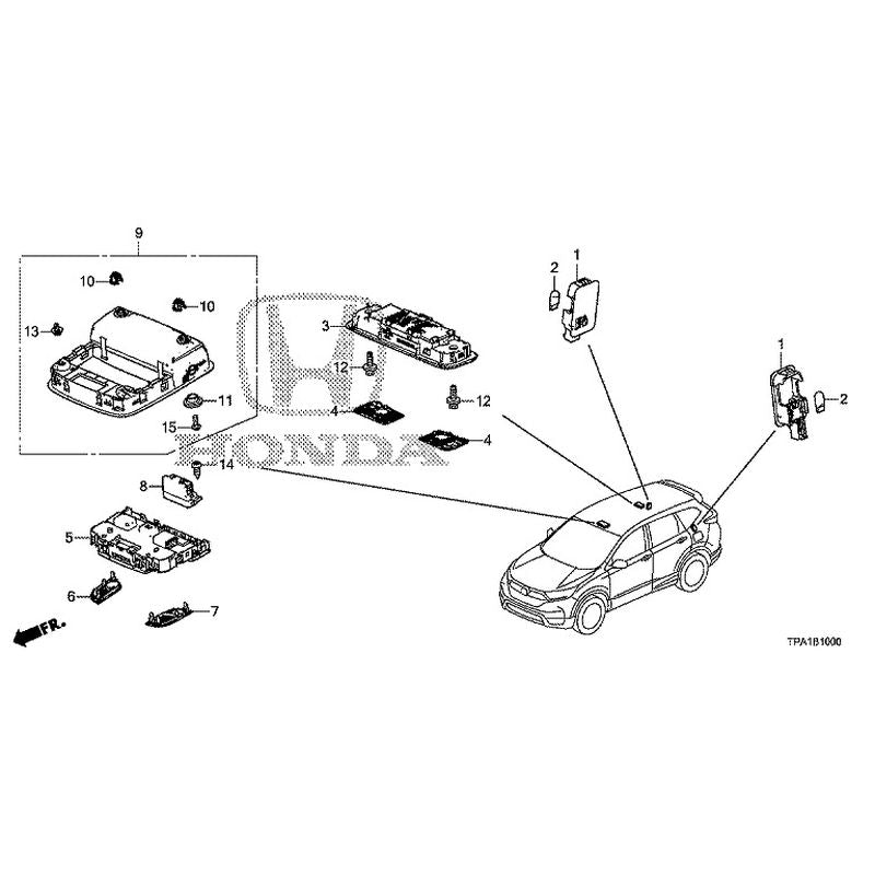 [NEW] JDM HONDA CR-V HYBRID RT5 2020 Interior Lights GENUINE OEM – JDM ...