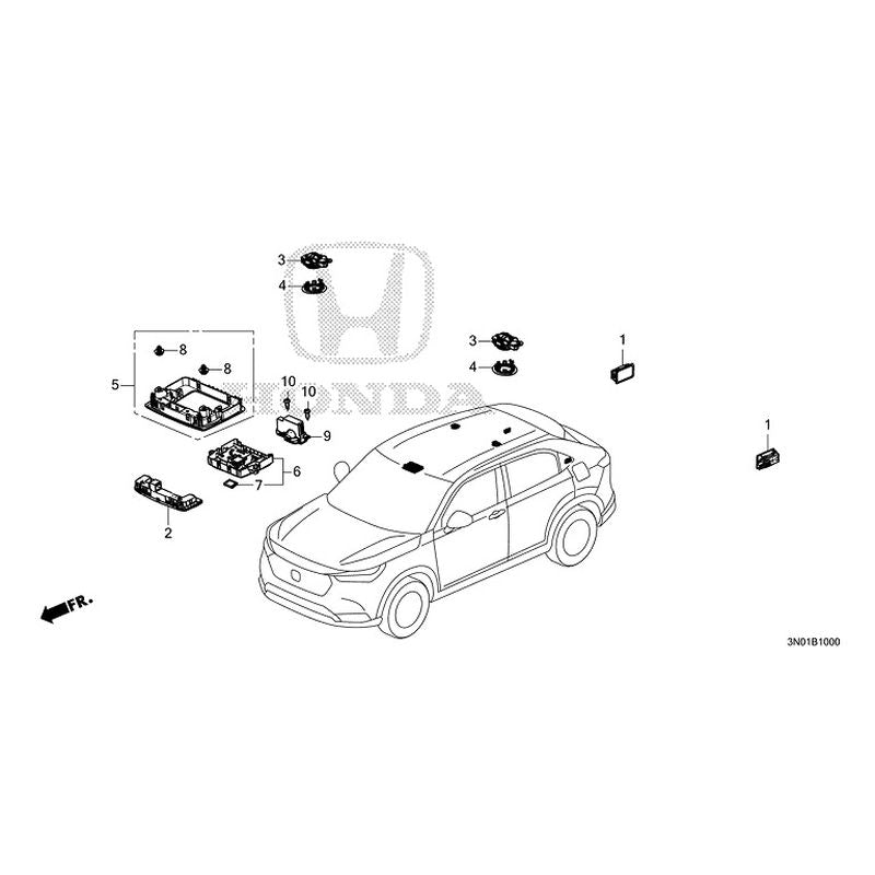 [NEW] JDM HONDA VEZEL e:HEV RV5 2021 Interior Lights GENUINE OEM – JDM ...