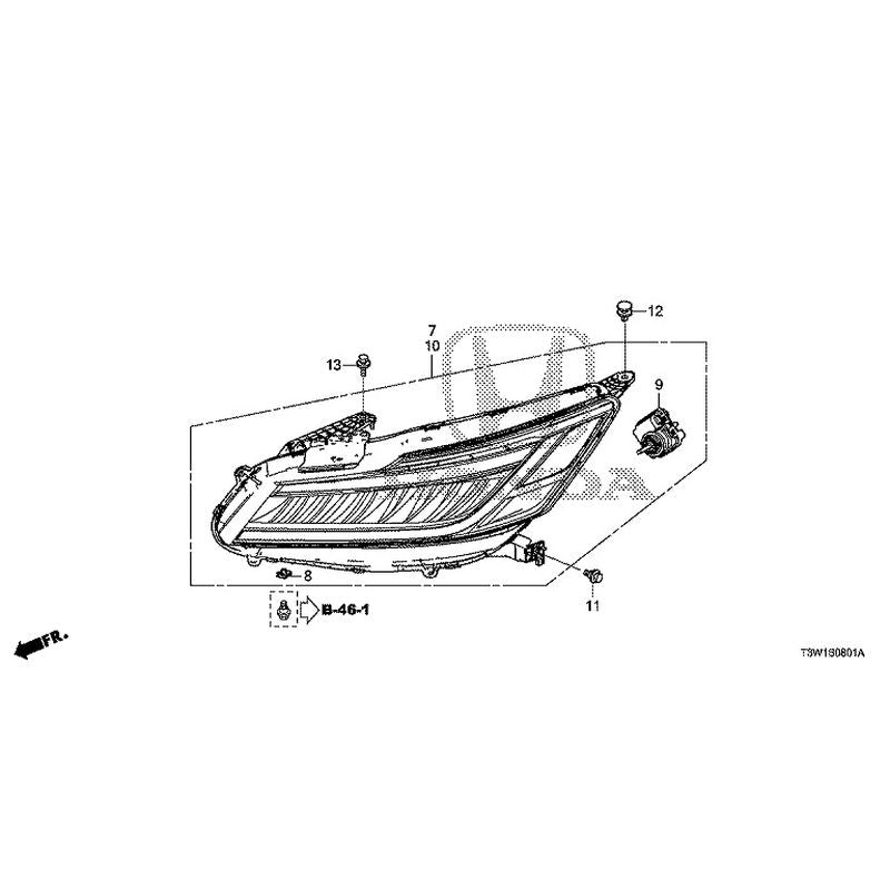 [NEW] JDM HONDA ACCORD HYBRID CR7 2016 Headlight (2) GENUINE OEM – JDM ...
