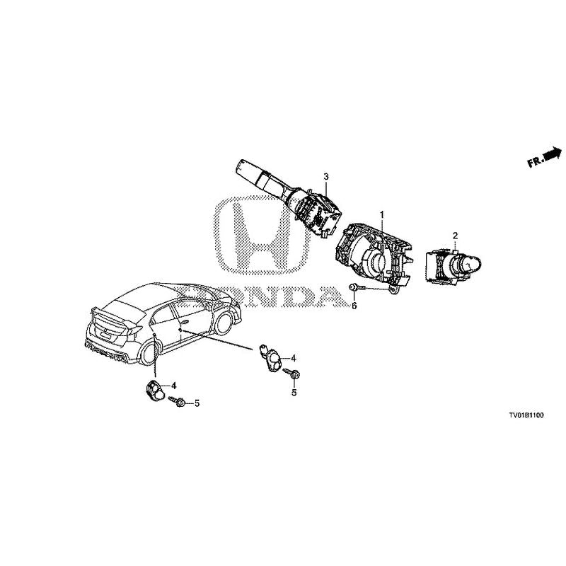 [NEW] JDM HONDA CIVIC FK2 2015 Combination Switches GENUINE OEM – JDM ...