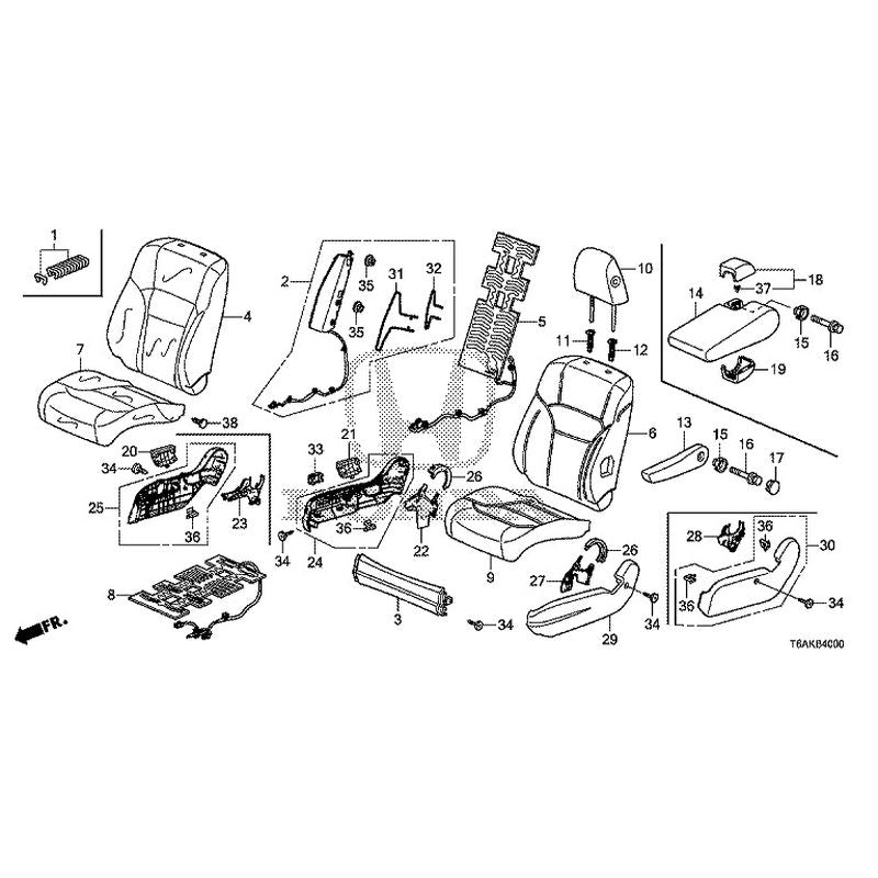 [NEW] JDM HONDA ODYSSEY RC1 2020 Front Seat (Driver's Side) GENUINE OE ...