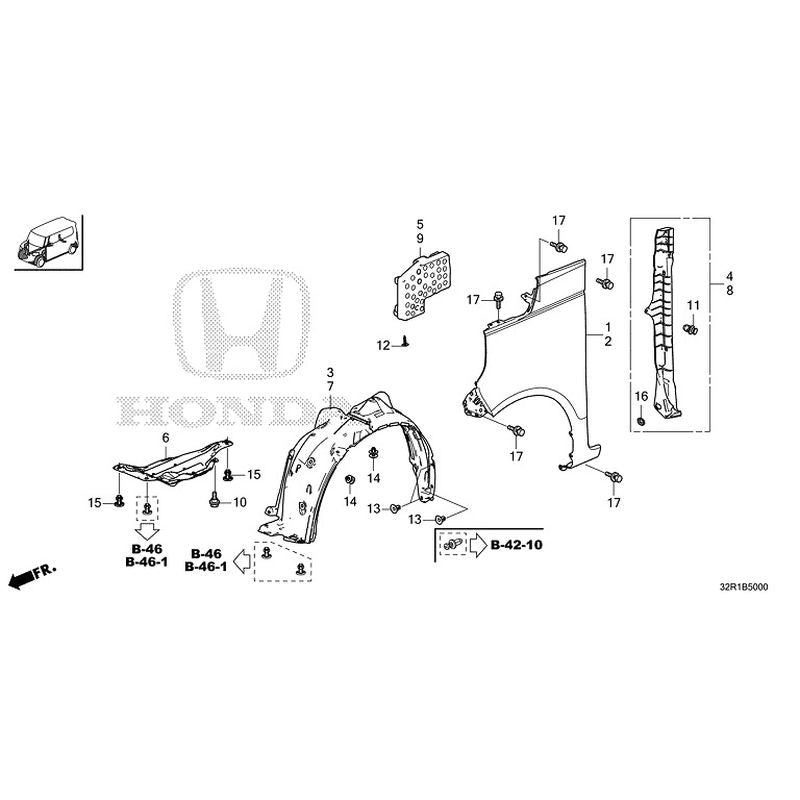 [NEW] JDM HONDA N-BOX CUSTOM JF5 2024 Front Fenders GENUINE OEM – JDM ...