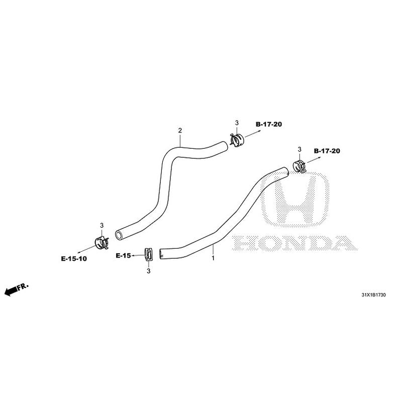 [NEW] JDM HONDA WR-V RG5 2024 Water Hose GENUINE OEM – JDM Yamato