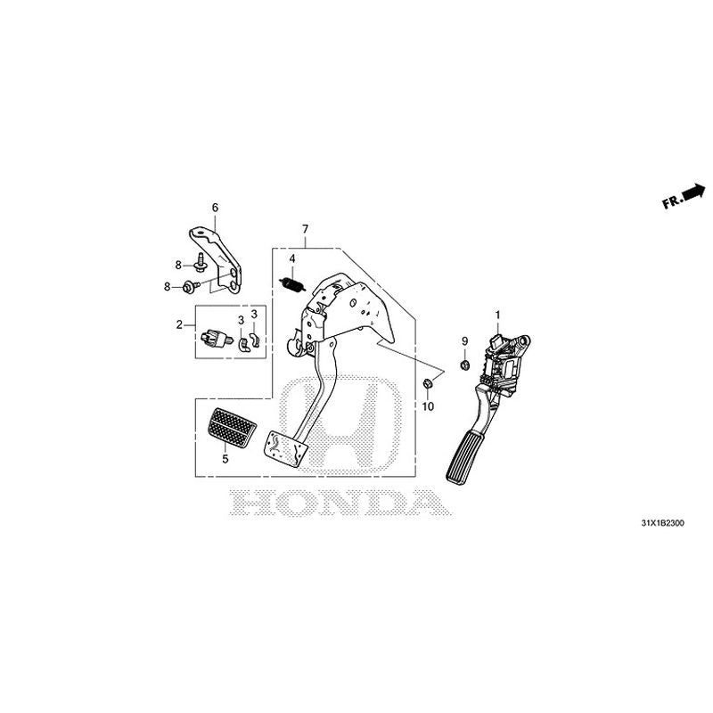 [NEW] JDM HONDA WR-V RG5 2024 Pedals GENUINE OEM – JDM Yamato