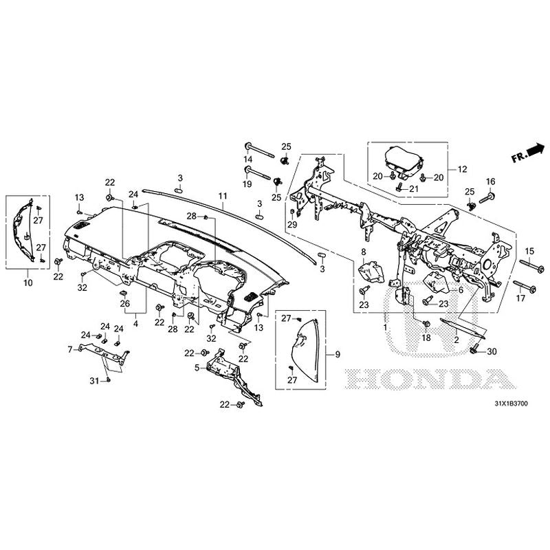 [NEW] JDM HONDA WR-V RG5 2024 Instrument panel GENUINE OEM – JDM Yamato