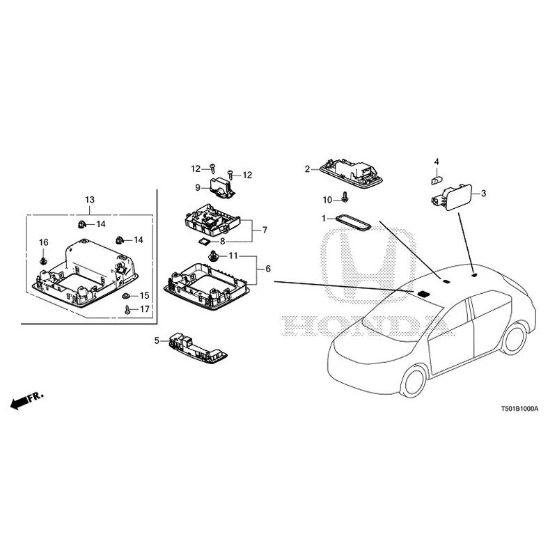 [NEW] JDM HONDA Civic e:HEV FL4 2025 Interior Lights GENUINE OEM – JDM ...
