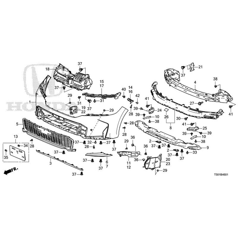[NEW] JDM HONDA Civic e:HEV FL4 2025 Front Bumper (120) GENUINE OEM ...