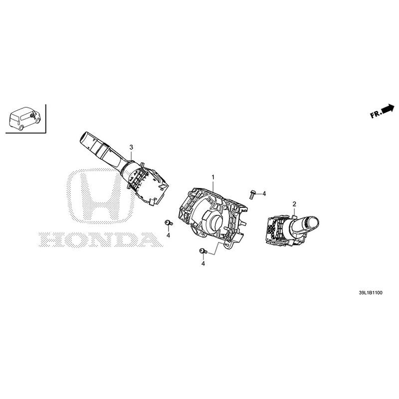 [NEW] JDM HONDA N-BOX JOY JF5 2025 Combination Switches GENUINE OEM ...