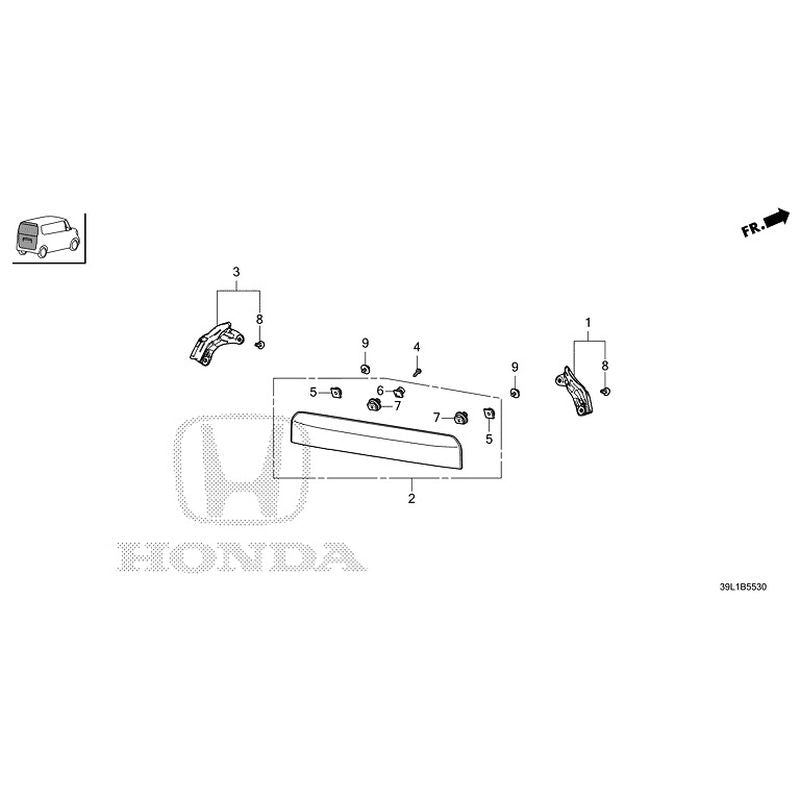 [NEW] JDM HONDA N-BOX JOY JF5 2025 Tailgate Garnish GENUINE OEM – JDM ...