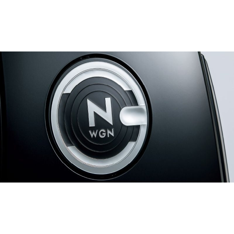[NEW] JDM Honda N-WGN JH3/4 Fuel Lid Decal Chrome Plated x Black Genui ...