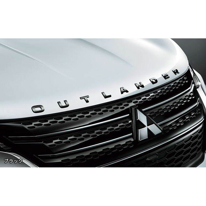 [NEW] JDM Mitsubishi OUTLANDER PHEV GN0W Engine Hood Emblem Genuine OE ...