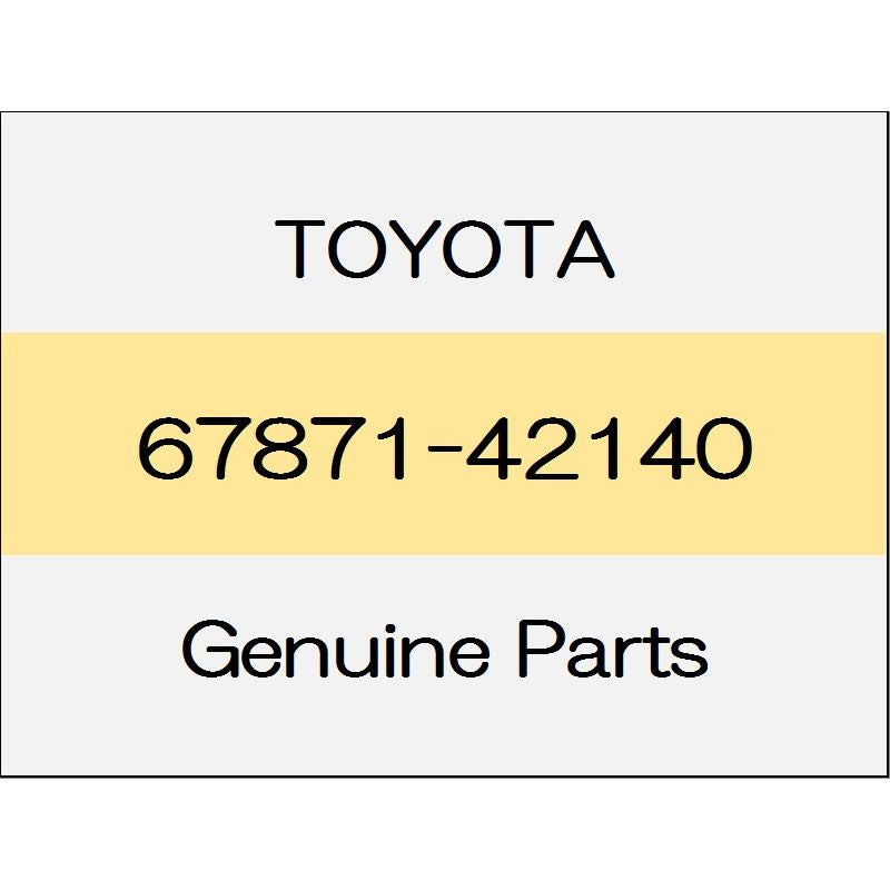 [NEW] JDM TOYOTA RAV4 MXAA5# Rear door weather strip (R) 67871-42140 G ...