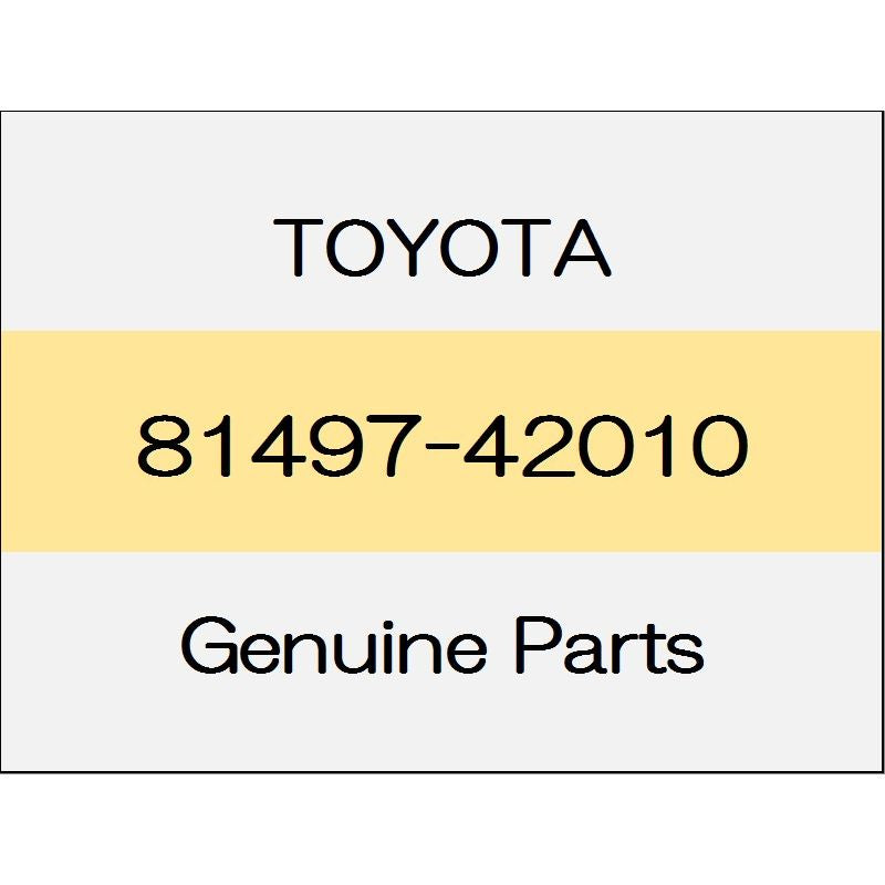 [NEW] JDM TOYOTA RAV4 MXAA5# Tail lamp cover (R) 81497-42010 GENUINE O ...