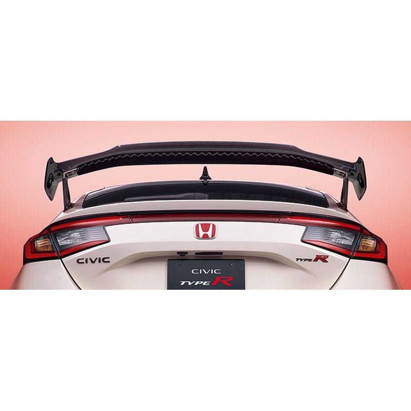 [NEW] JDM Honda CIVIC TYPE R FL5 Tail Gate Spoiler Carbon Genuine OEM ...