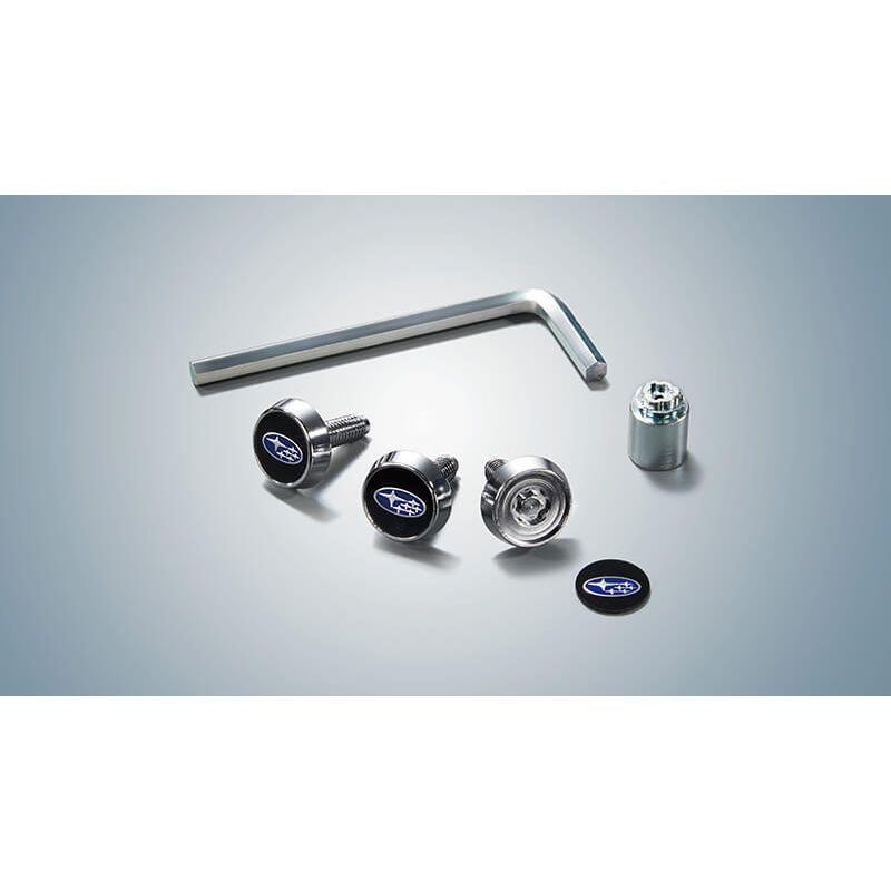 [NEW] JDM Subaru CROSSTREK GU License Plate Lock Bolt McGard Genuine O ...