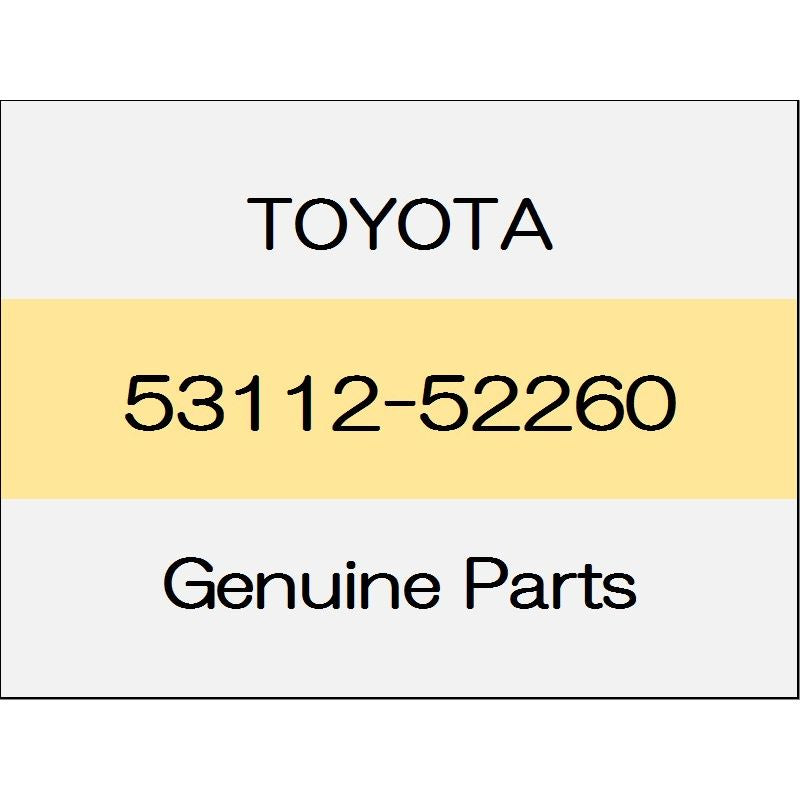 [NEW] JDM TOYOTA VITZ P13# Radiator grill lower 53112-52260 GENUINE OE ...