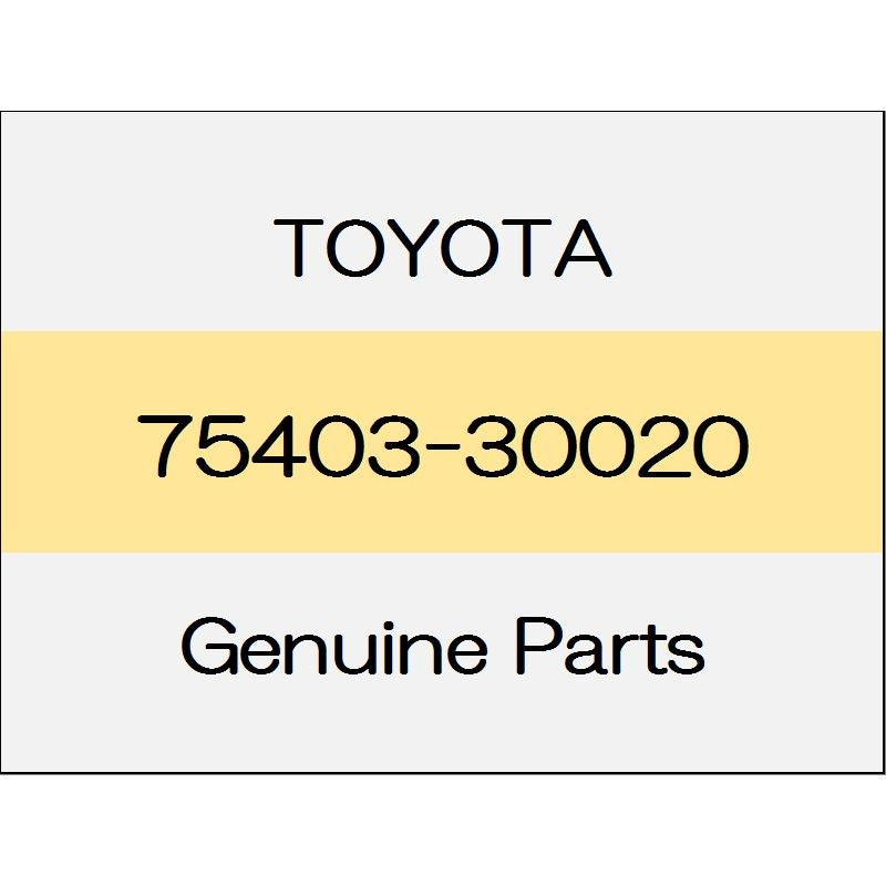 [NEW] JDM TOYOTA C-HR X10/X50 75403-30020 GENUINE OEM – JDM Yamato