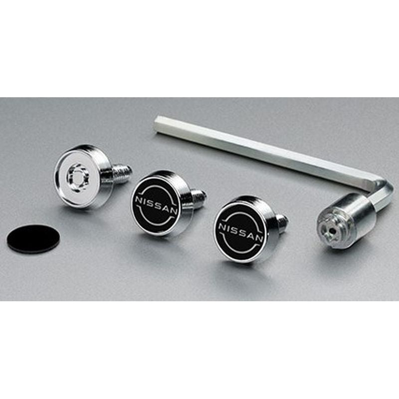 [NEW] JDM Nissan X-Trail T33 License Plate Lock With Nissan Logo Genui ...