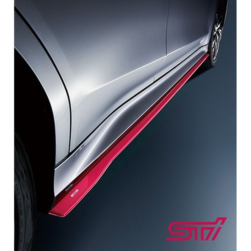 [NEW] JDM Subaru LEVORG VN5 STI Side Under Spoiler Cherry Red Genuine ...