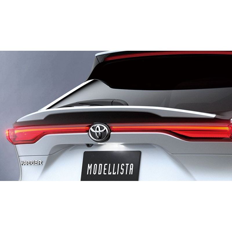 [NEW] JDM Toyota Harrier 8# Back Door Spoiler Unpainted MODELLISTA Gen ...