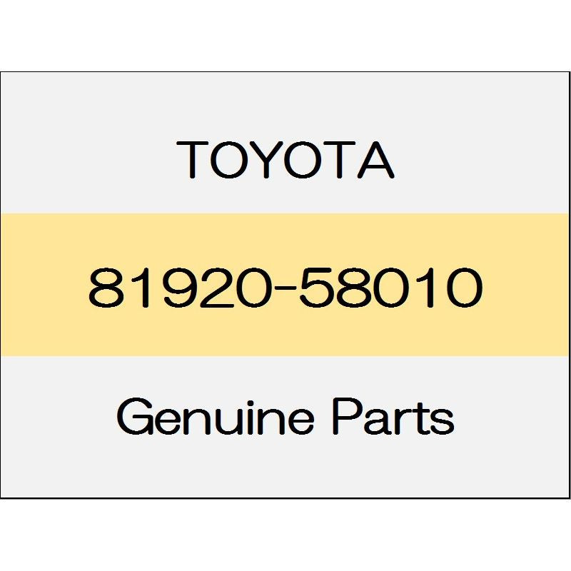 [NEW] JDM TOYOTA ALPHARD H3# Reflex reflector Assy (L) 81920-58010 GEN ...