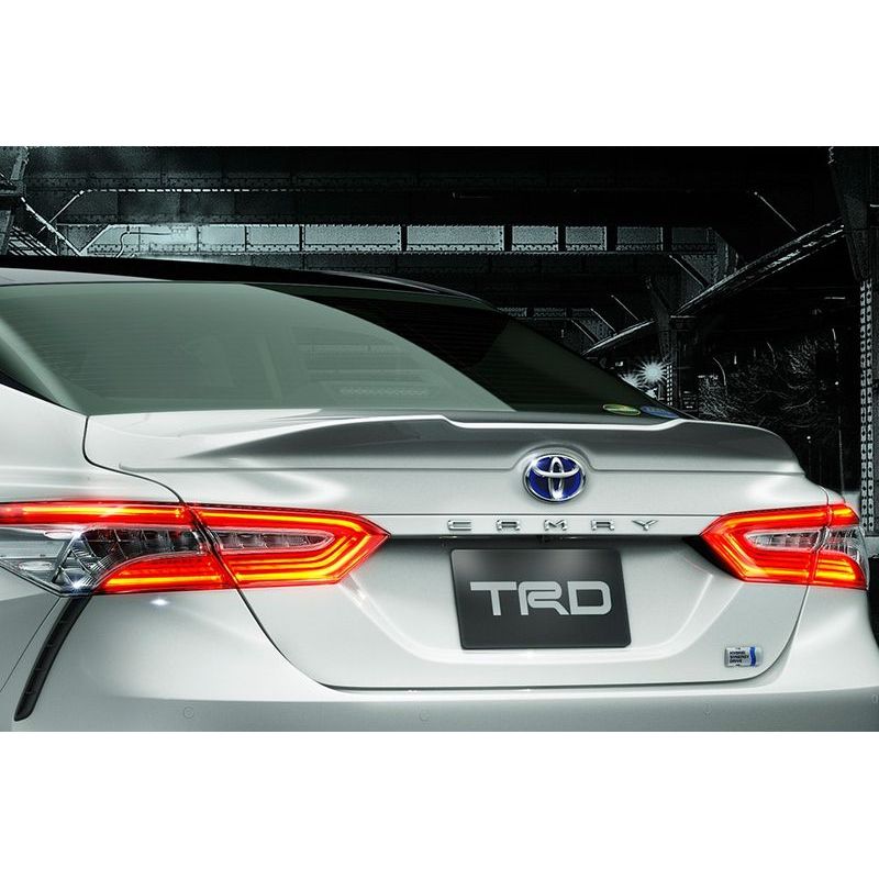 [NEW] JDM Toyota Camry XV7# Rear Trunk Spoiler Unpainted TRD Genuine O ...