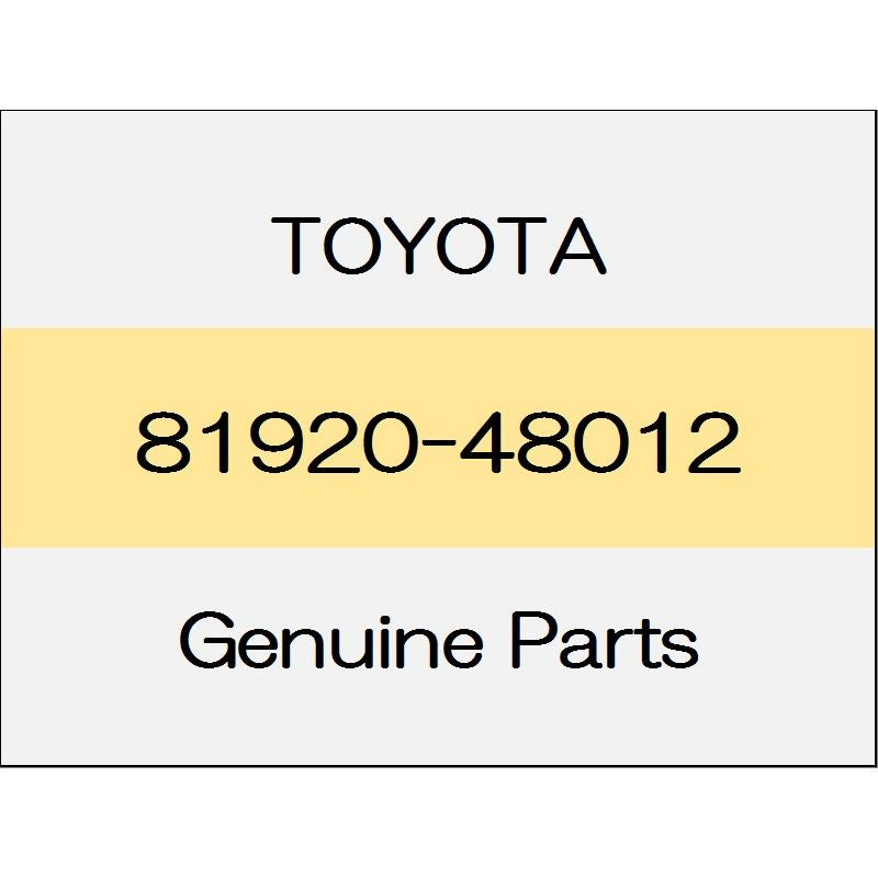 [NEW] JDM TOYOTA VELLFIRE H3# Reflex reflector Assy (L) 81920-48012 GE ...