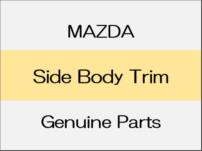 [NEW] JDM MAZDA DEMIO DJ Side Body Trim... – JDM Yamato