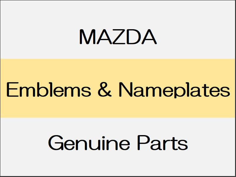 [NEW] JDM MAZDA CX-30 DM Emblems & Nameplates... – JDM Yamato