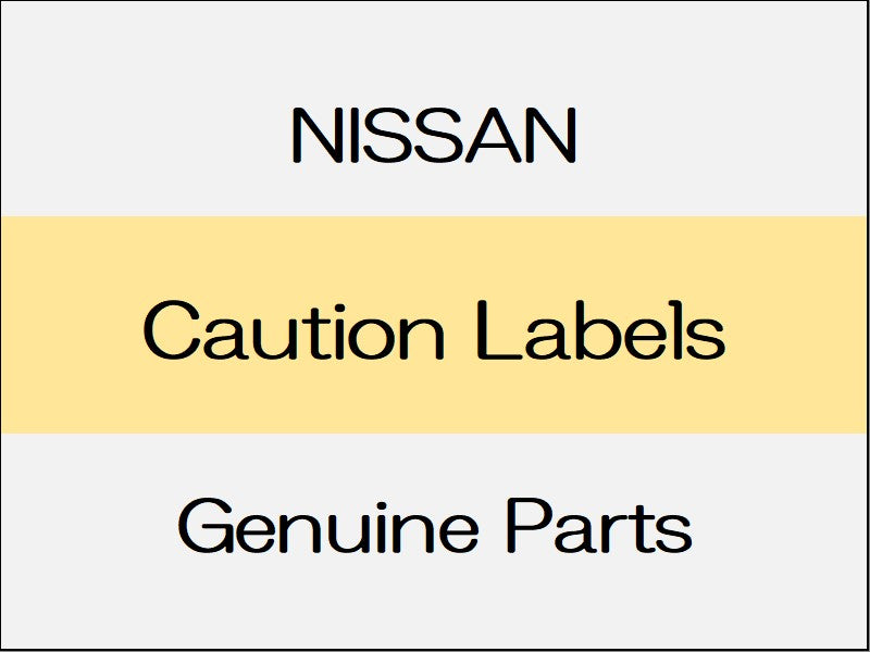 [NEW] JDM NISSAN SKYLINE V36 Caution Labels... – JDM Yamato