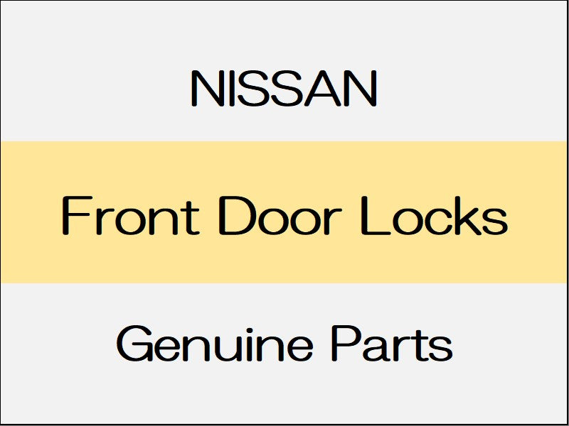 [NEW] JDM NISSAN SKYLINE V36 Front Door Locks... – JDM Yamato