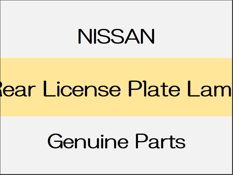 [NEW] JDM NISSAN SKYLINE V37 Rear License Plate Lamp... – JDM Yamato