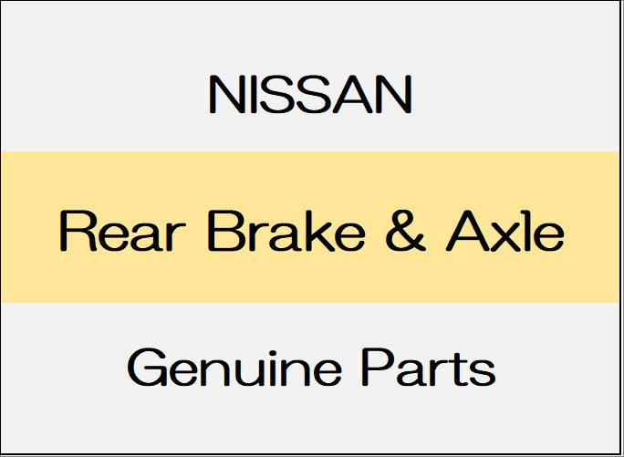 [NEW] JDM NISSAN SKYLINE CROSSOVER J50 Rear Brake & Axle... – JDM Yamato